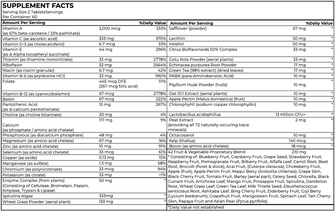 Vegan Multivitamin Capsules | Pure For Men – Pure for Men